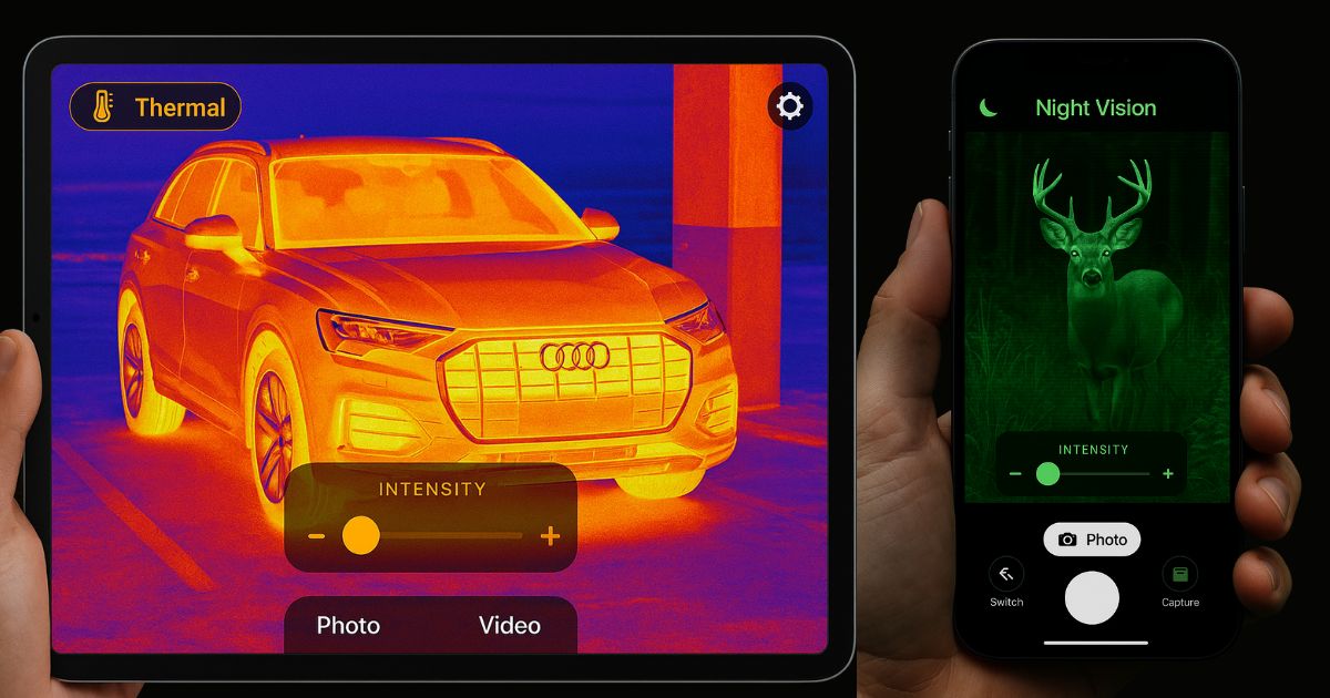 Thermal & Night Vision Camera App - Transform Photos with Thermal Effects